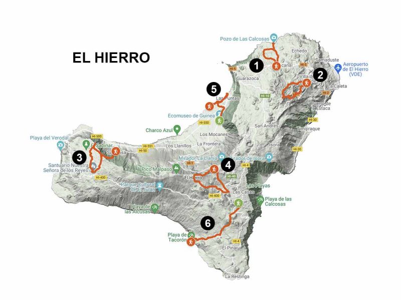 Trekking El Hierro - las mejores rutas de andar en El Hierro