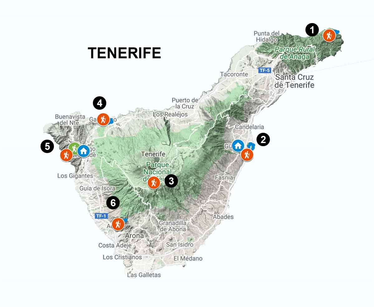 Enjoy a wonderful hiking Tenerife holidays
