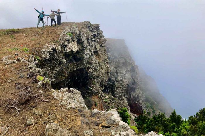 El Hierro hiking holidays through the nr 1 Meridiano island